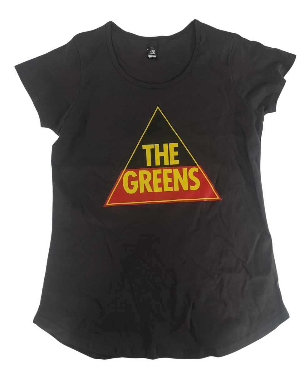 First Nations Greens logo T-shirt - Scoop Neck – The Greens Online Shop