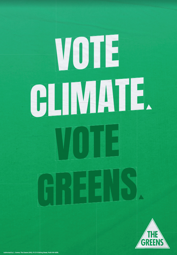 Vote Climate Art Print – The Greens Online Shop